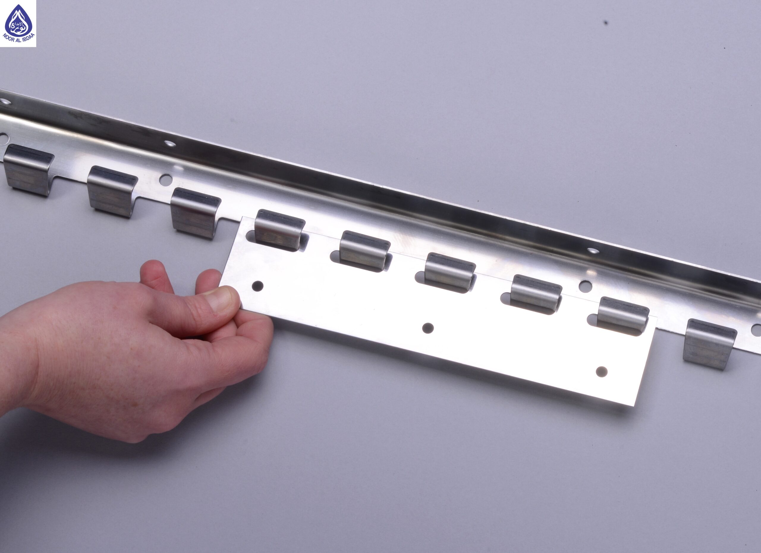pvc strip air curtain bracket - Noor Al Ibdaa