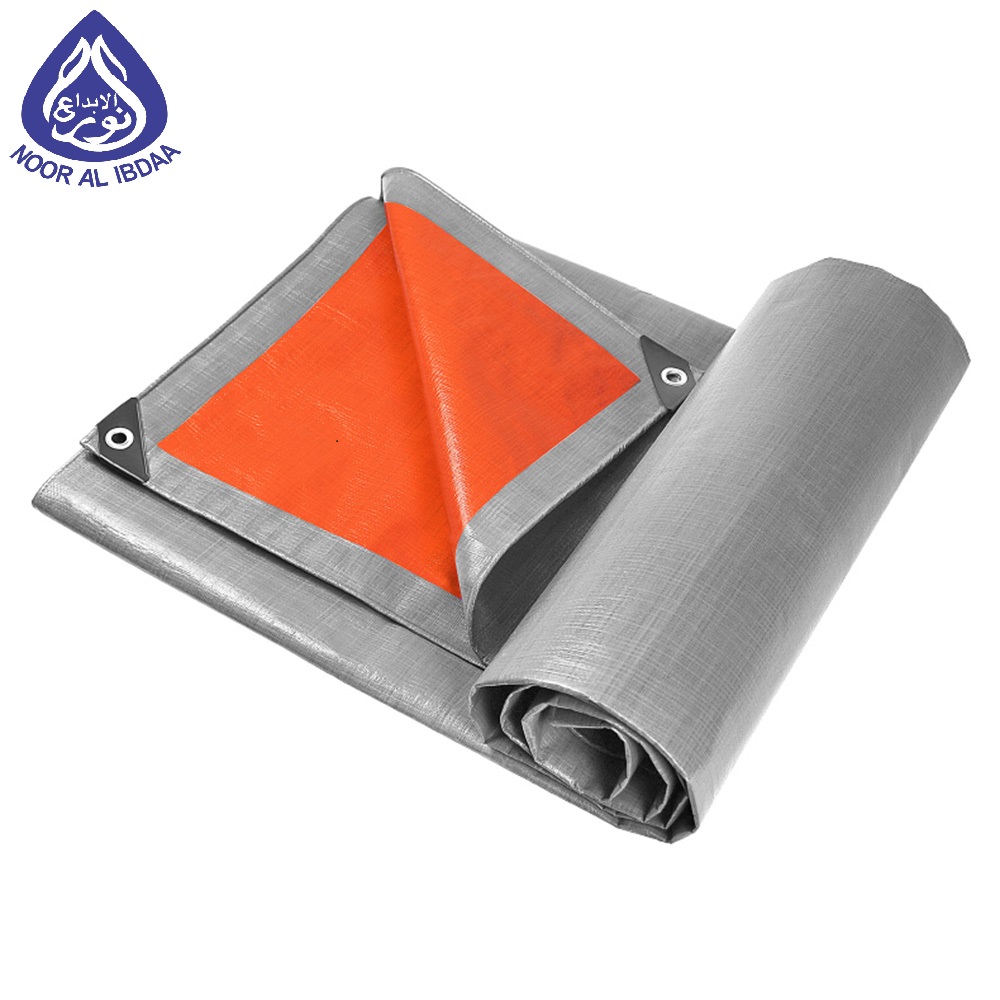 Tarpaulin Orange Silver Noor Al Ibdaa